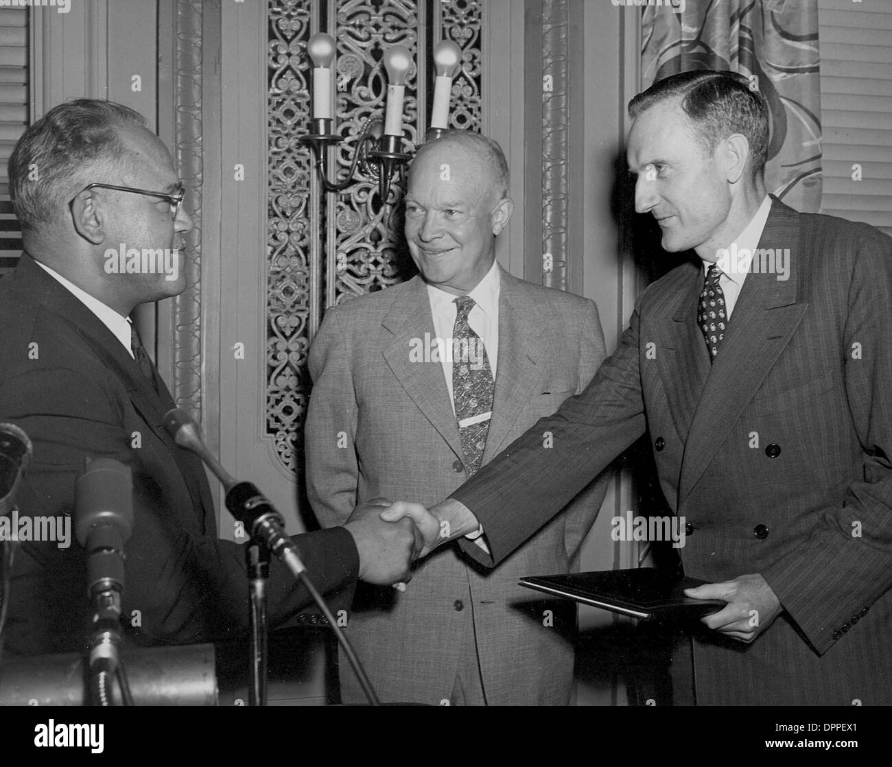 Jan. 13, 2006 - JOHN D ROCKEFELLER III WITH F.D. PATTERSON AND ...