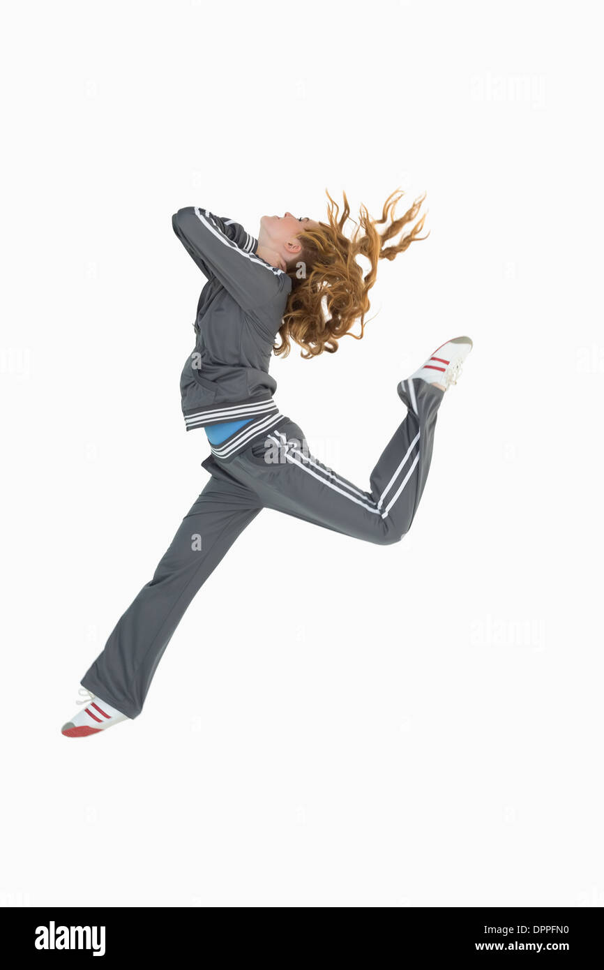 Side view blond mid Cut Out Stock Images & Pictures - Alamy