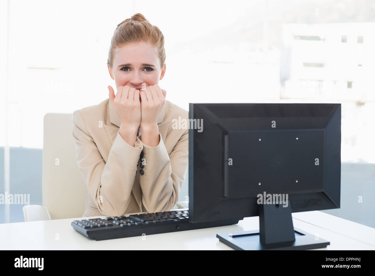 Biting keyboard hi-res stock photography and images - Alamy