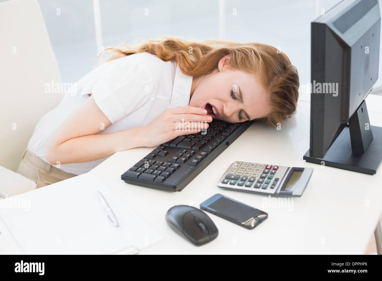 Mouth open asleep hi-res stock photography and images - Alamy