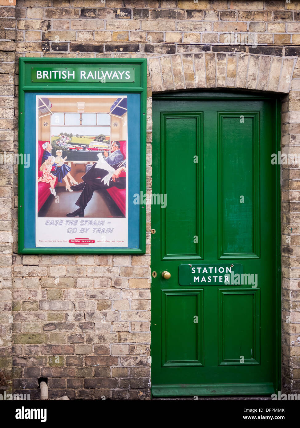 British rail station master hi-res stock photography and images - Alamy