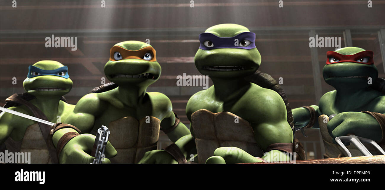 Oct. 26, 2006 - Leonardo, Michelangelo, Donatello and Raphael in Warner ...