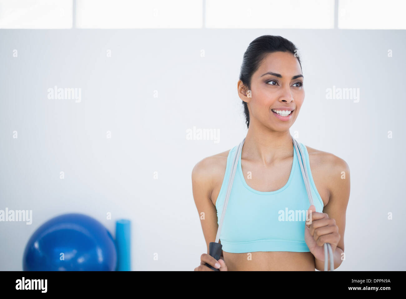 Beautiful woman body tied rope hi-res stock photography and images - Alamy