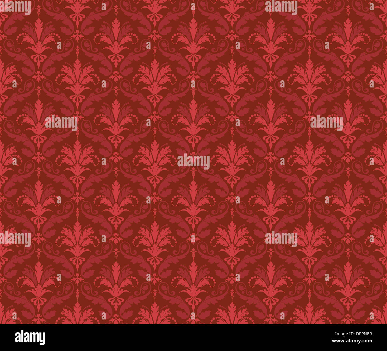 Red damask hi-res stock photography and images - Alamy