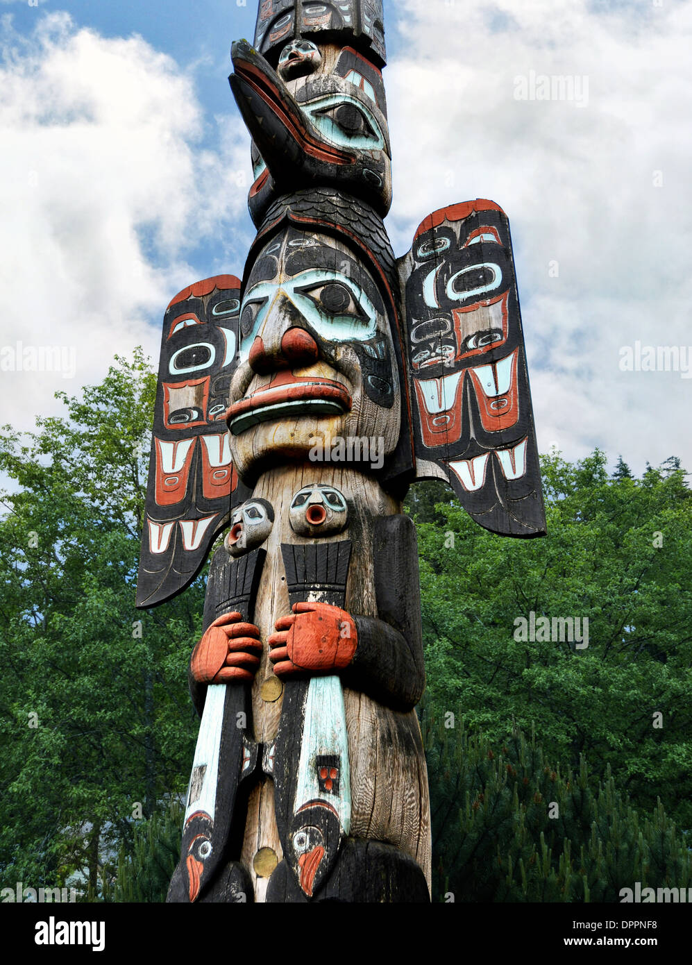 Ketchikan and totem hi-res stock photography and images - Alamy