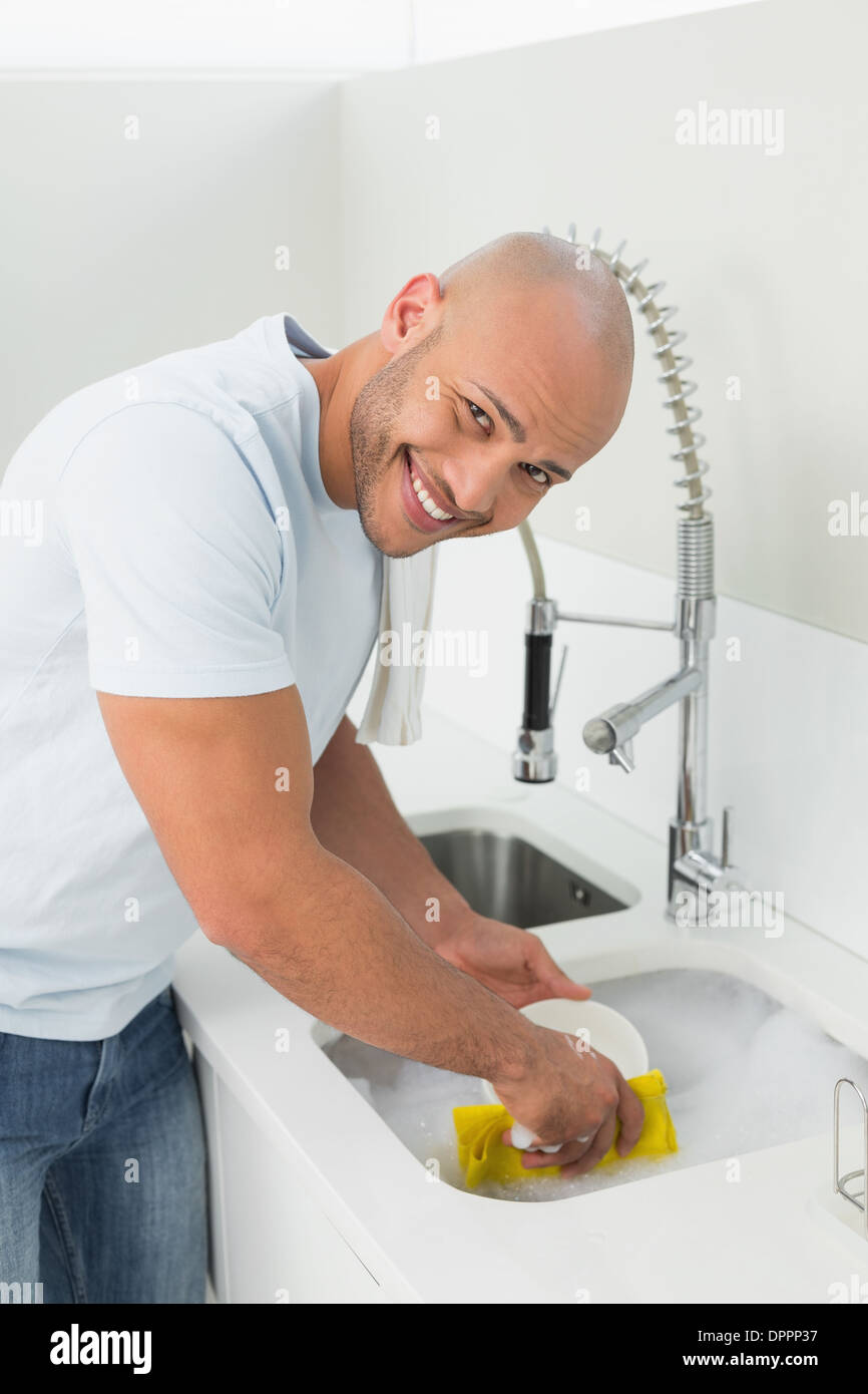 Man doing housework hi-res stock photography and images - Alamy