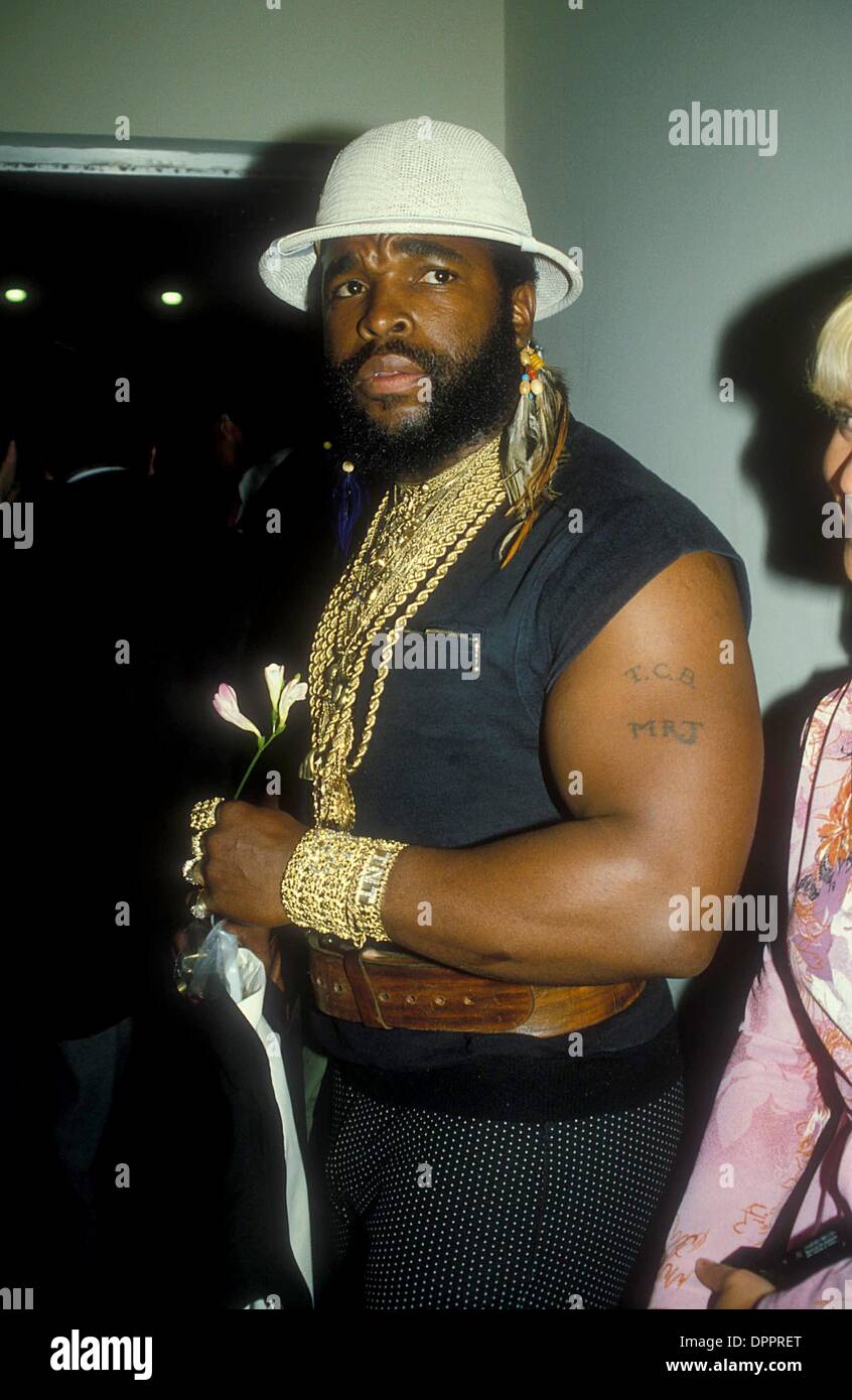 June 21, 2006 - MR T 1983. COLELLA-MICHELSON-(Credit Image: © Globe ...