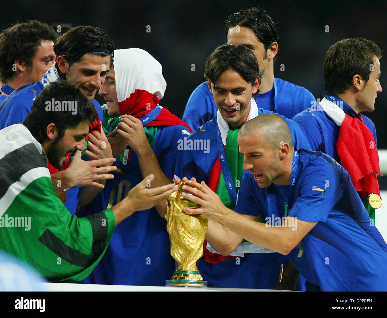 July 9, 2006 - Olympiastadion, BERLIN, GERMANY - Gennaro Gattuso ...