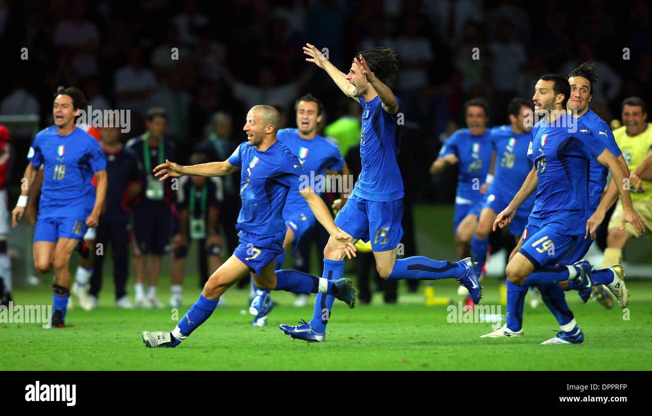 July 9, 2006 - Olympiastadion, BERLIN, GERMANY - Alessandro Del Piero ...