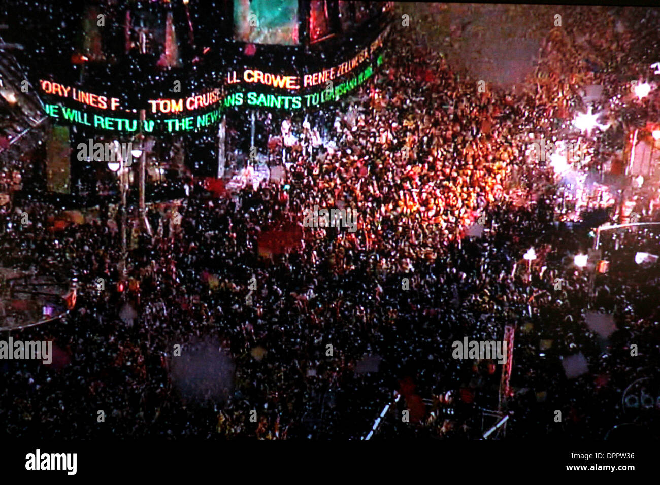 Jan. 1, 2006 - .NEW YEAR'S EVE IN TIMES SQUARE.SUPPLIED BY TIMES SQUARE ...