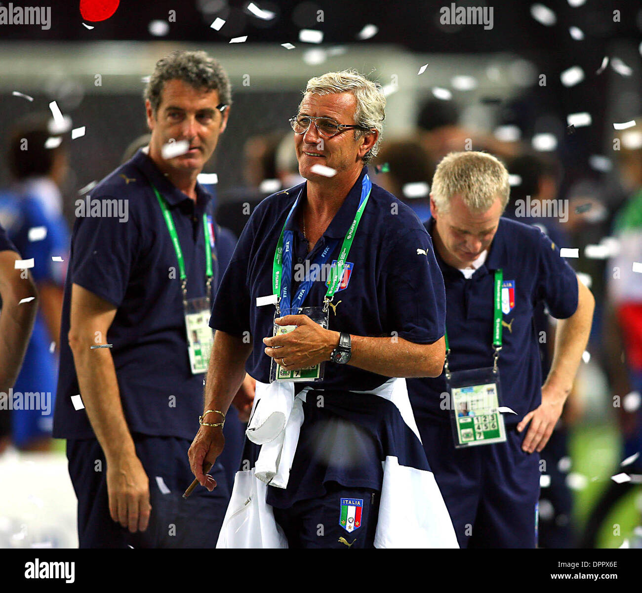 July 9, 2006 - Olympiastadion, BERLIN, GERMANY - marcello lippi.after ...