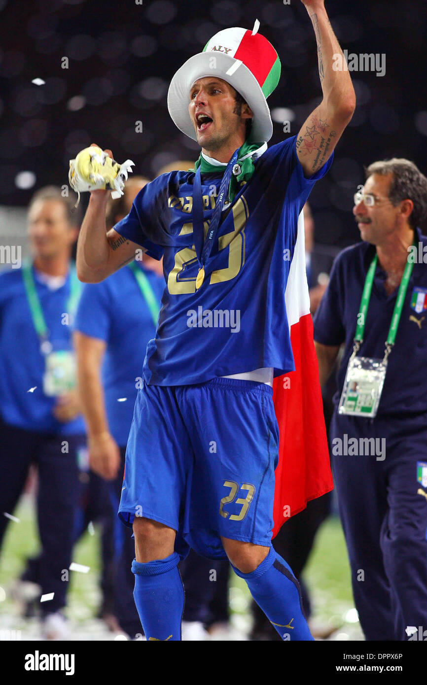 Marco materazzi italy france olympiastadion hi-res stock photography ...