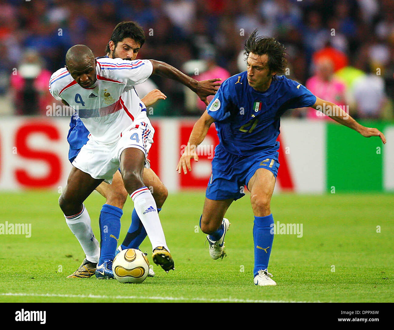 July 9, 2006 - Olympiastadion, BERLIN, GERMANY - Gennaro Gattuso ...