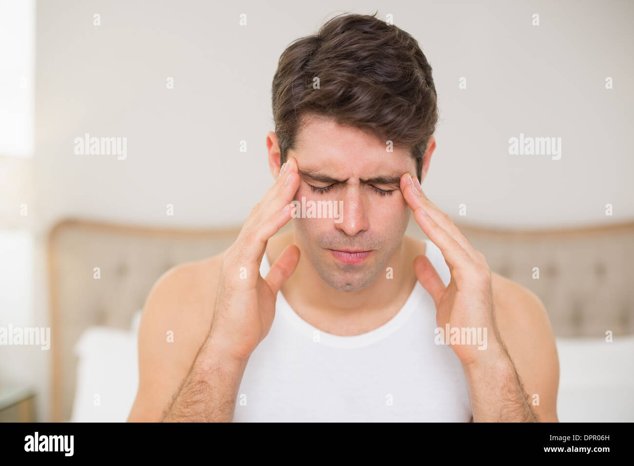 Man suffering painful face hi-res stock photography and images - Alamy