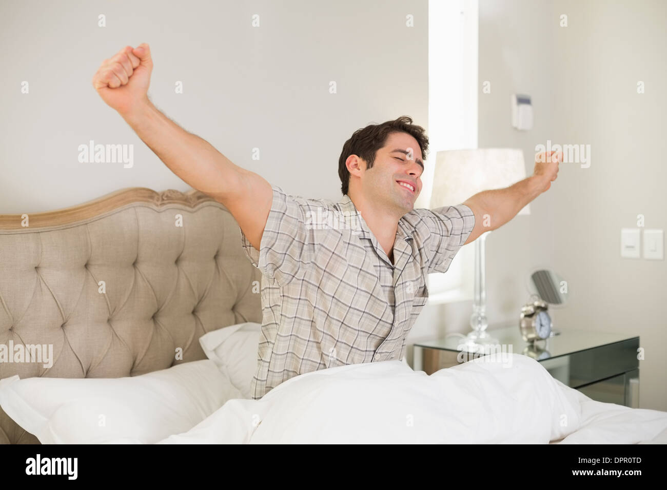Man waking up hi-res stock photography and images - Alamy