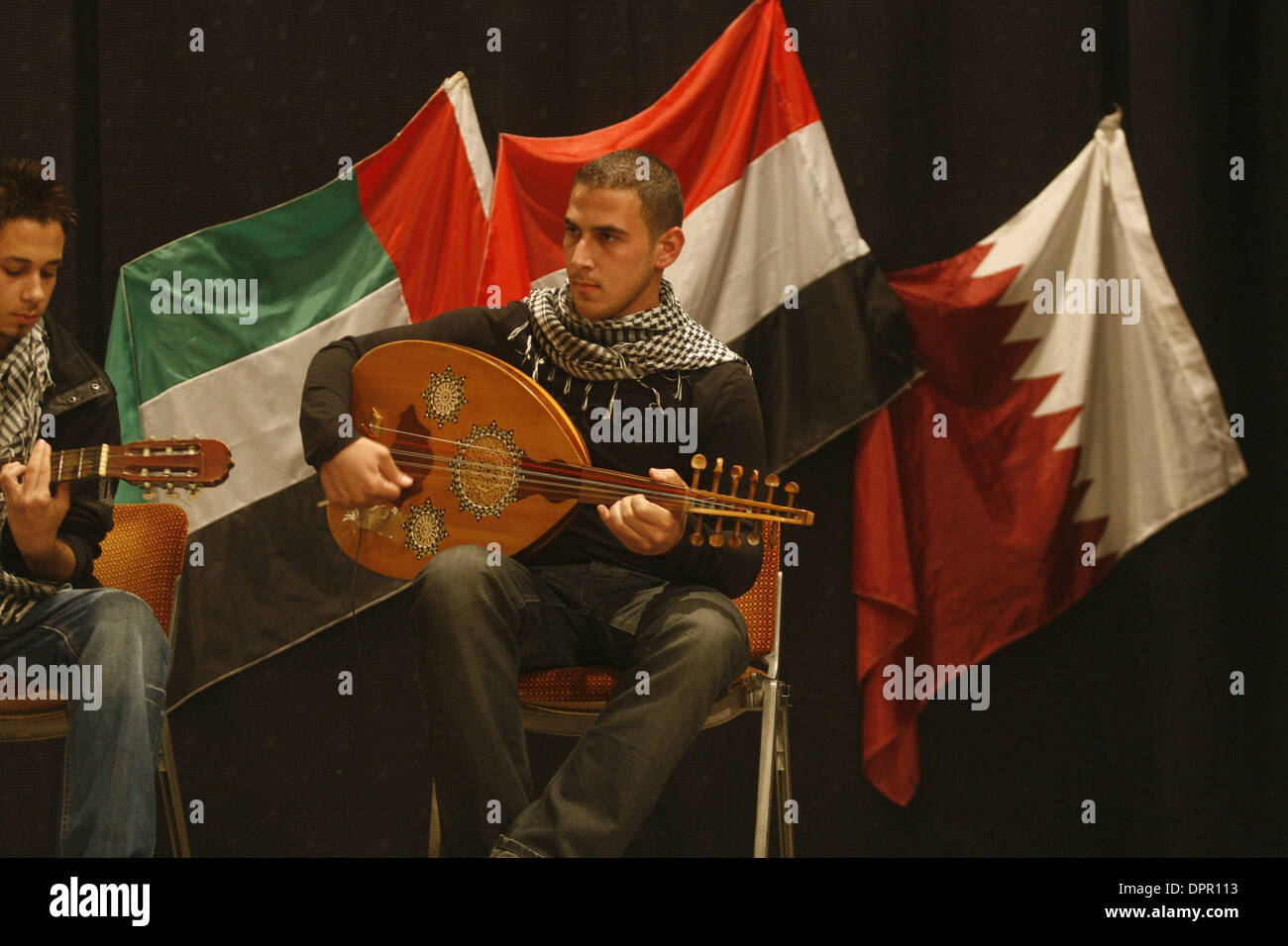 Nov 26, 2008 - Gaza City, Palestine, Gaza Strip - In a non-violent ...