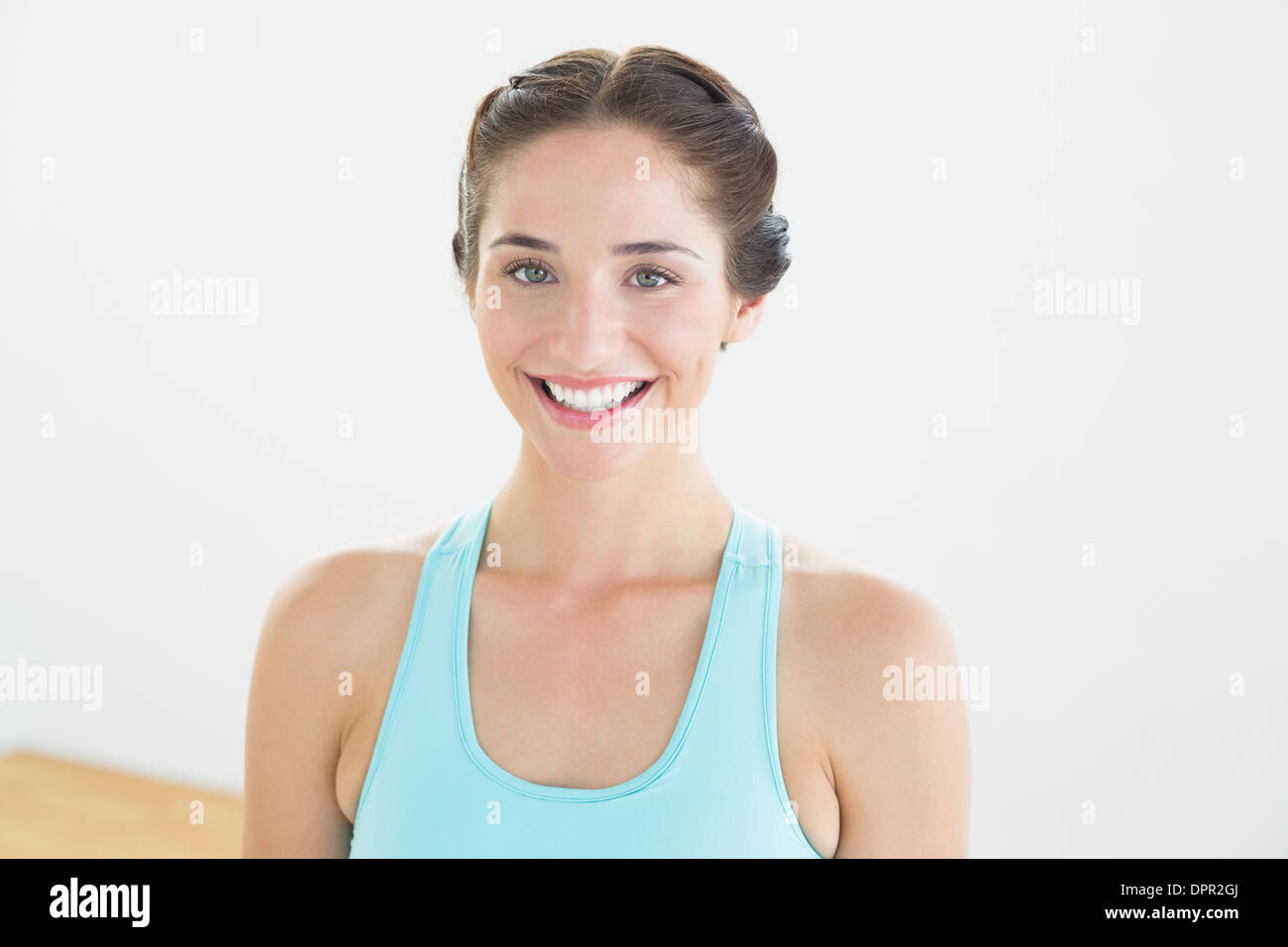 Blue sports bra hi-res stock photography and images - Alamy