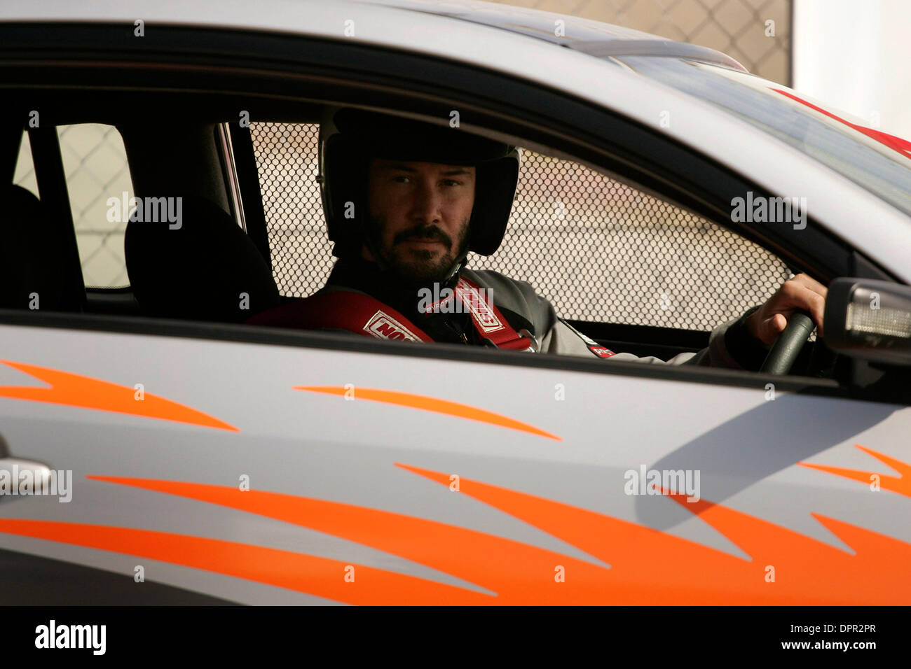 Mar 21, 2009 - Rosamond, California, USA - KEANU REEVES behind the ...