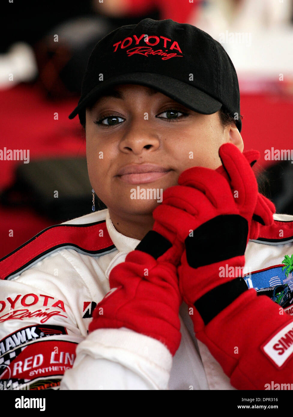 Apr 17, 2009 - Long Beach, California, USA - RAVEN -SYMONE relaxes ...