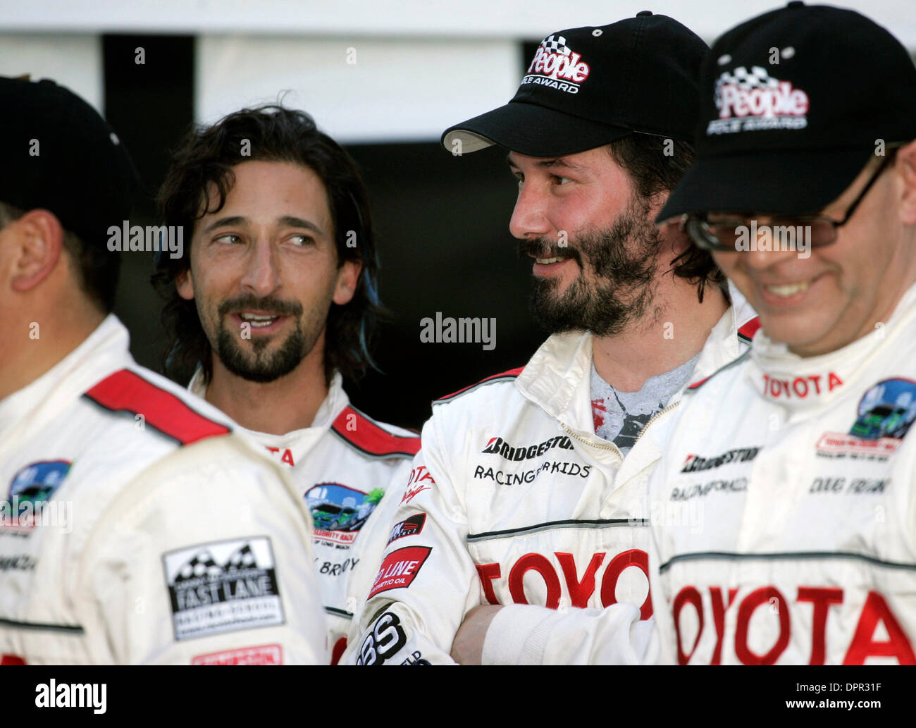 Apr 17, 2009 - Long Beach, California, USA - ADRIEN BRODY and KEANU ...