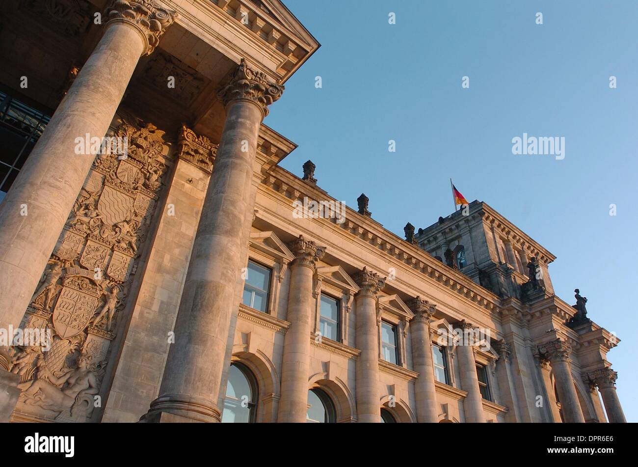 Dec 28, 2008 - Berlin, Germany - The Reichstag building in Berlin ...