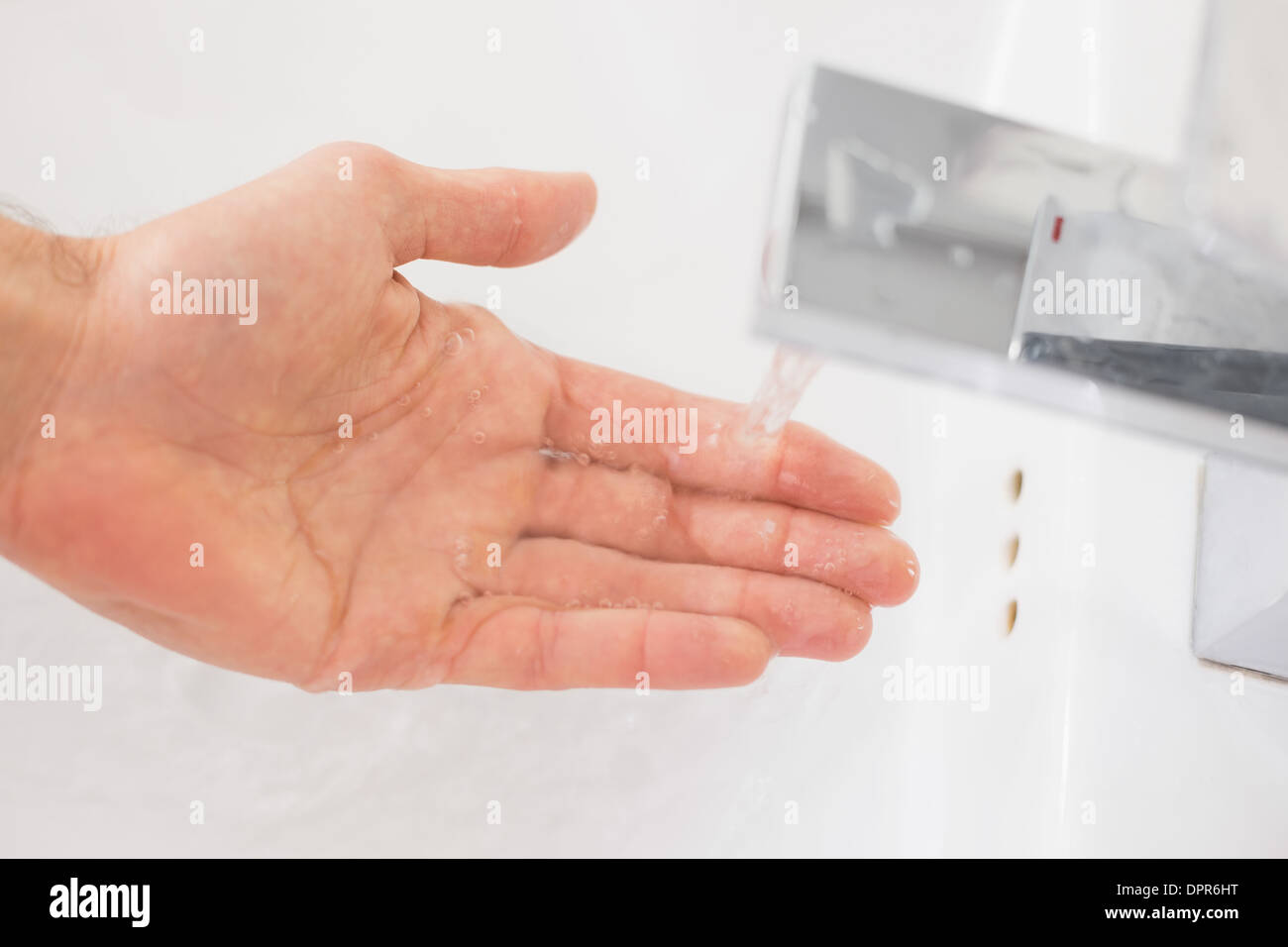 Hand running water hi-res stock photography and images - Alamy