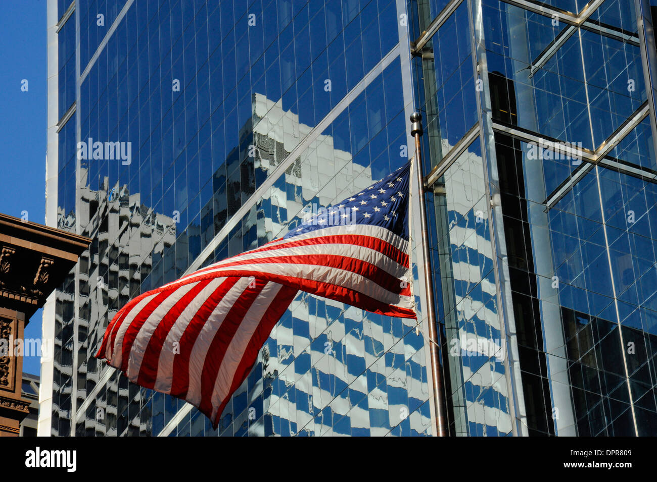 Patriotic flag waving hi-res stock photography and images - Alamy