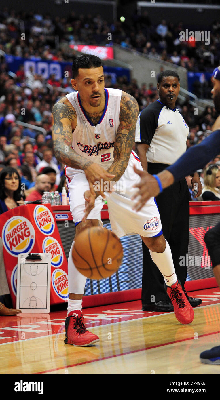 Los Angeles, California, USA. 15th January 2014. Matt Barnes #22 of the ...