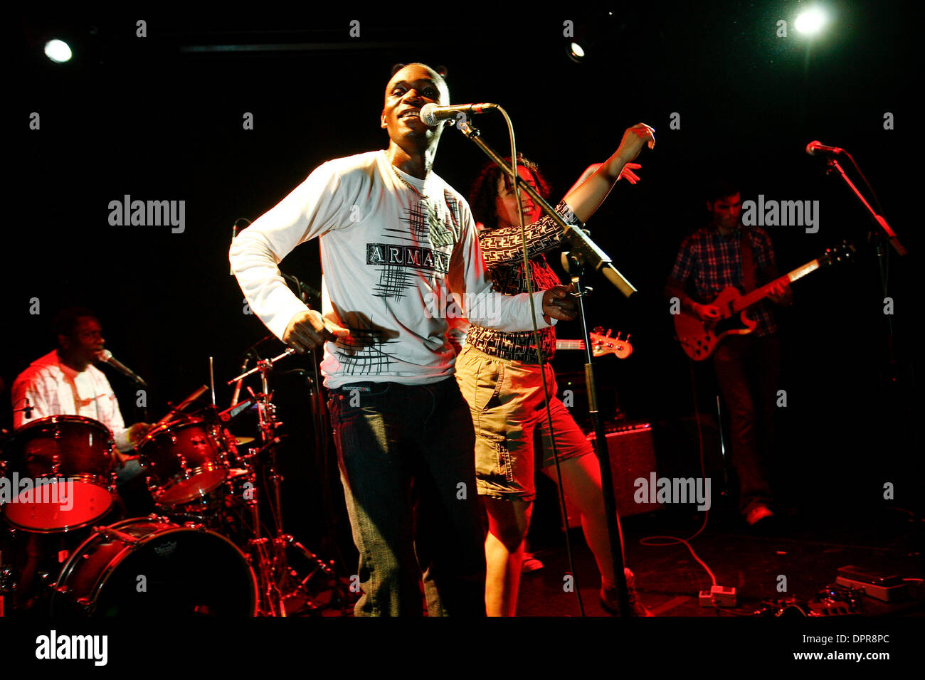 Apr 11, 2009 - New York, New York, USA - Band members from Extra Golden ...