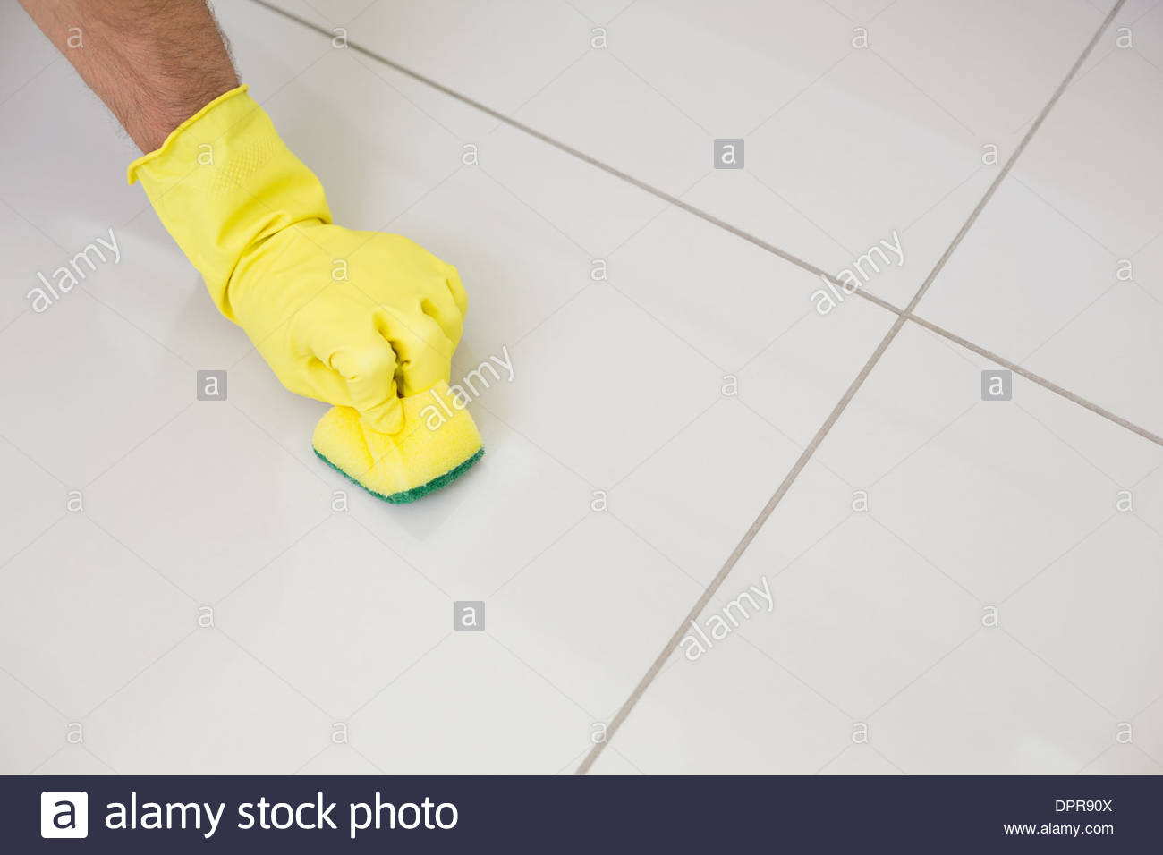 Rubber gloved hi-res stock photography and images - Alamy