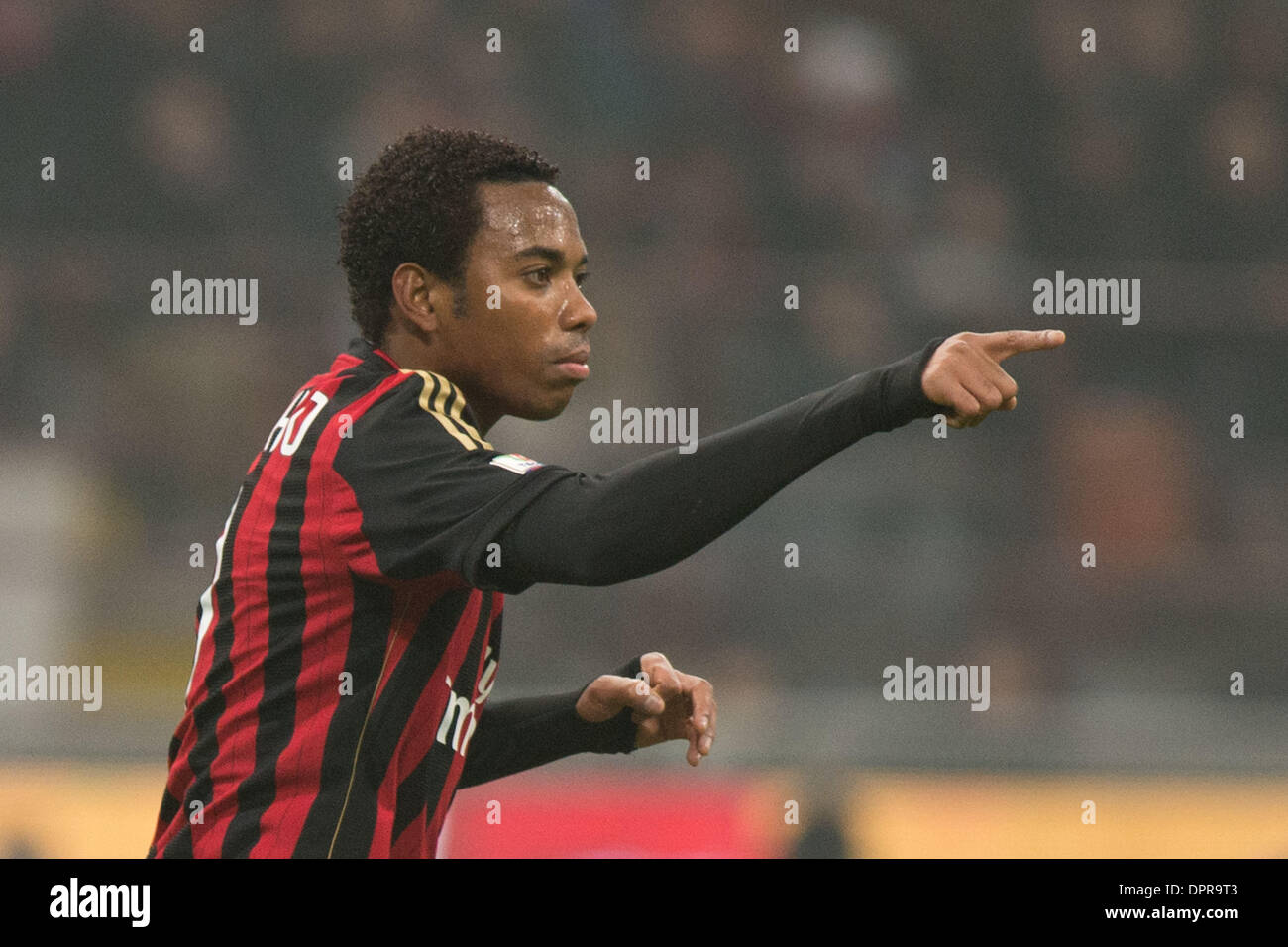 Robinho (Milan), JANUARY 15, 2014 - Football / Soccer : Robinho of ...