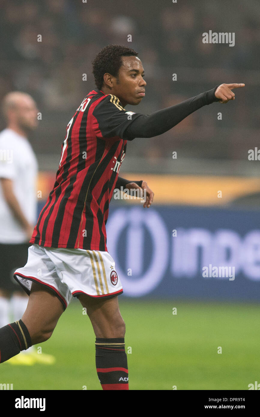 Robinho (Milan), JANUARY 15, 2014 - Football / Soccer : Robinho of ...