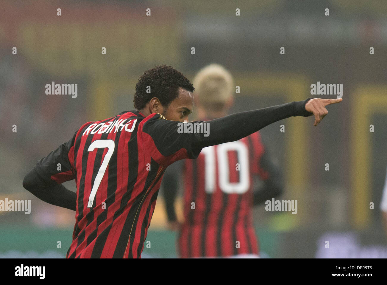 Robinho (Milan), JANUARY 15, 2014 - Football / Soccer : Robinho of ...