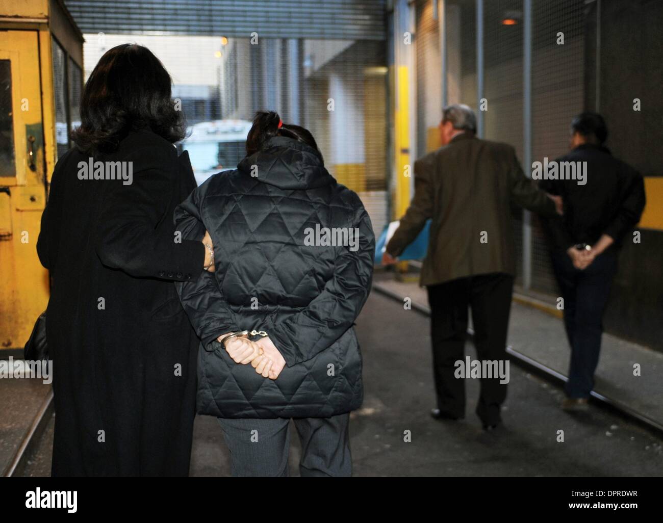 Dec 03, 2008 - Manhattan, New York, USA - MICHELLE NGET (L) and SIMON ...