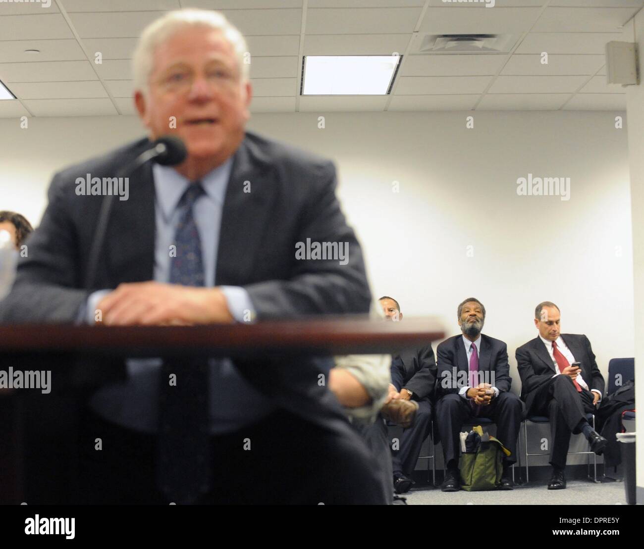 Dec 10, 2008 - Manhattan, New York, USA - RICHARD RAVITCH (L), Chairman ...