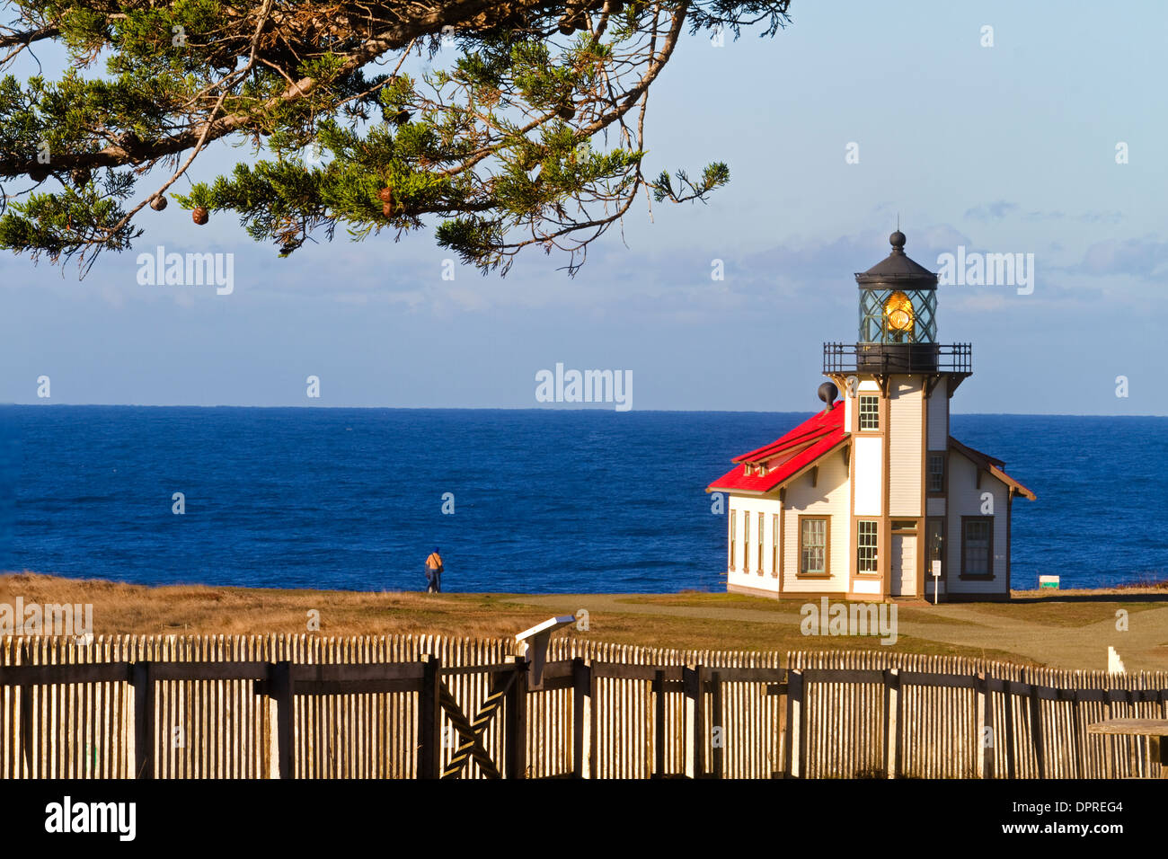 Pacific ocean light station hi-res stock photography and images - Alamy