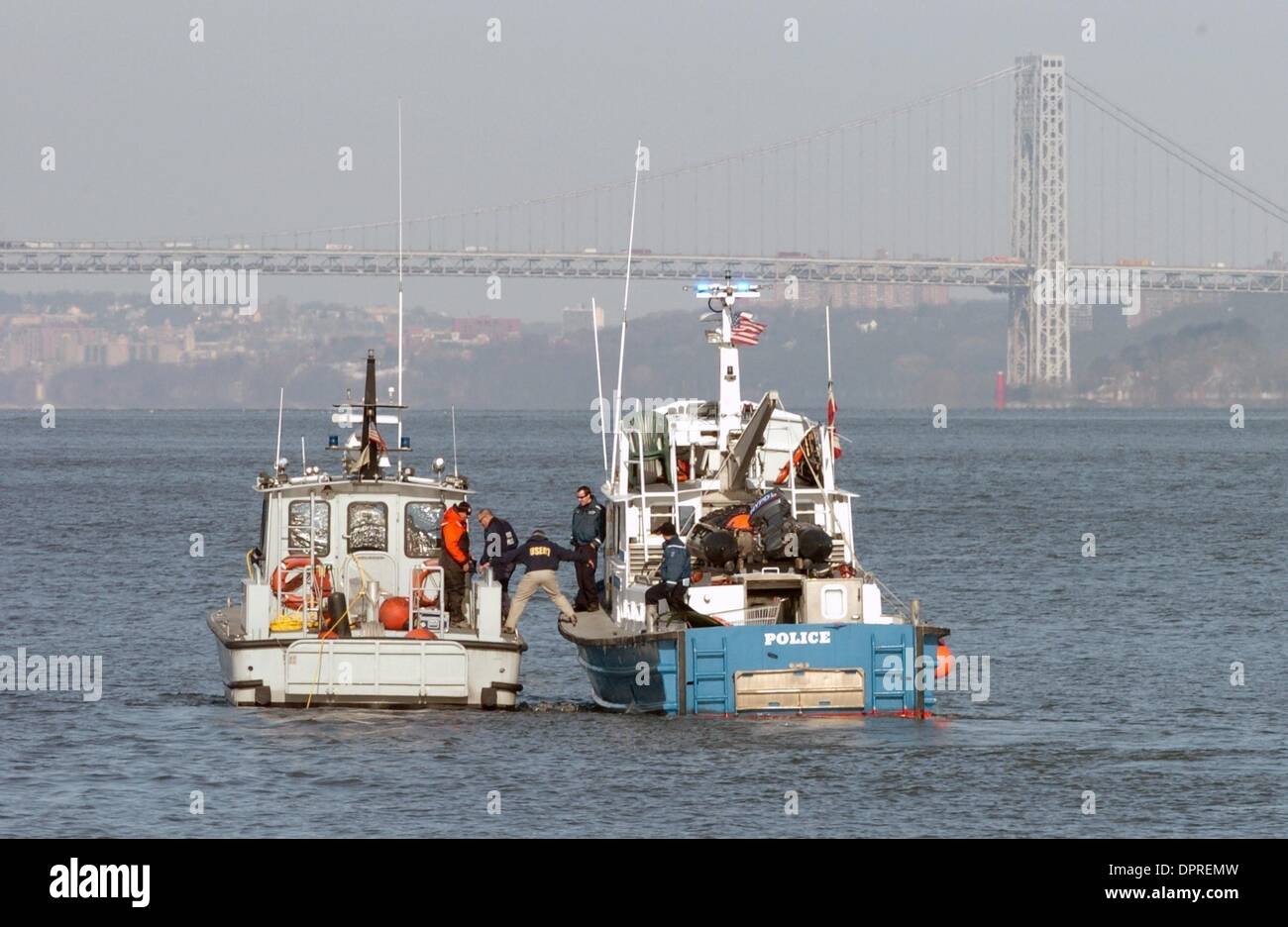 Jan 21, 2009 - Manhattan, New York, USA - The NJ State Police and the ...