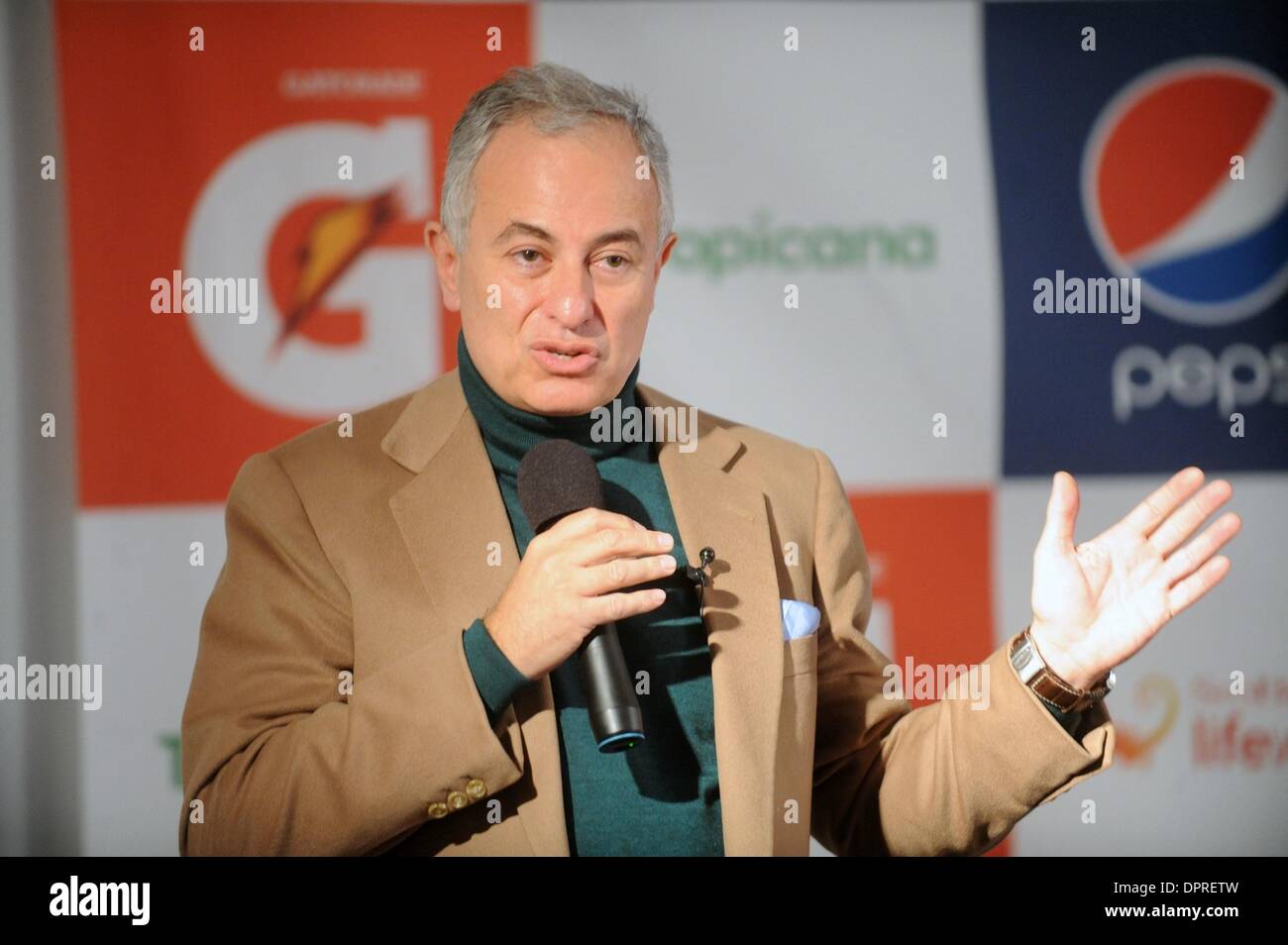 Jan 27, 2009 - Manhattan, New York, USA - MASSIMO D'AMORE, CEO PepsiCo ...