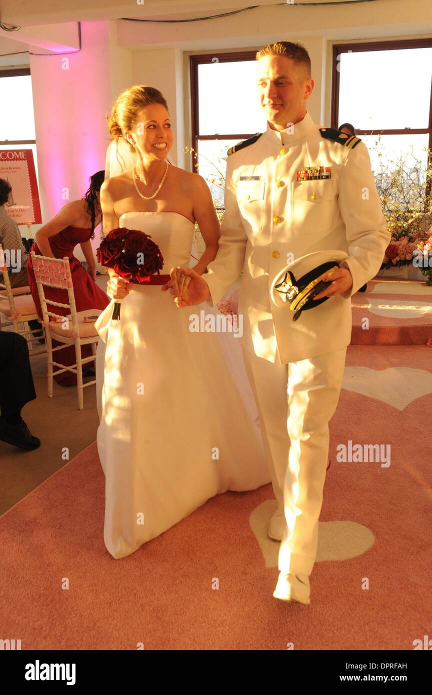 Feb 14, 2009 - Manhattan, New York, USA - Heidi Landry and Kevin Koski ...