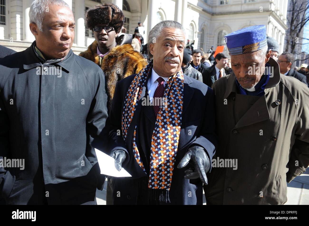 Feb 24, 2009 - Manhattan, New York, USA - Councilman CHARLES BARRON (L ...
