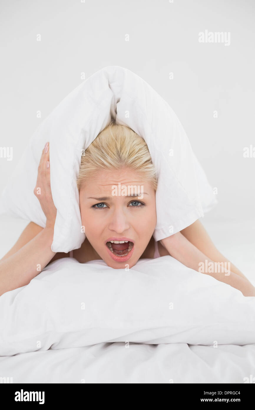 Angry woman face close up hi-res stock photography and images - Alamy