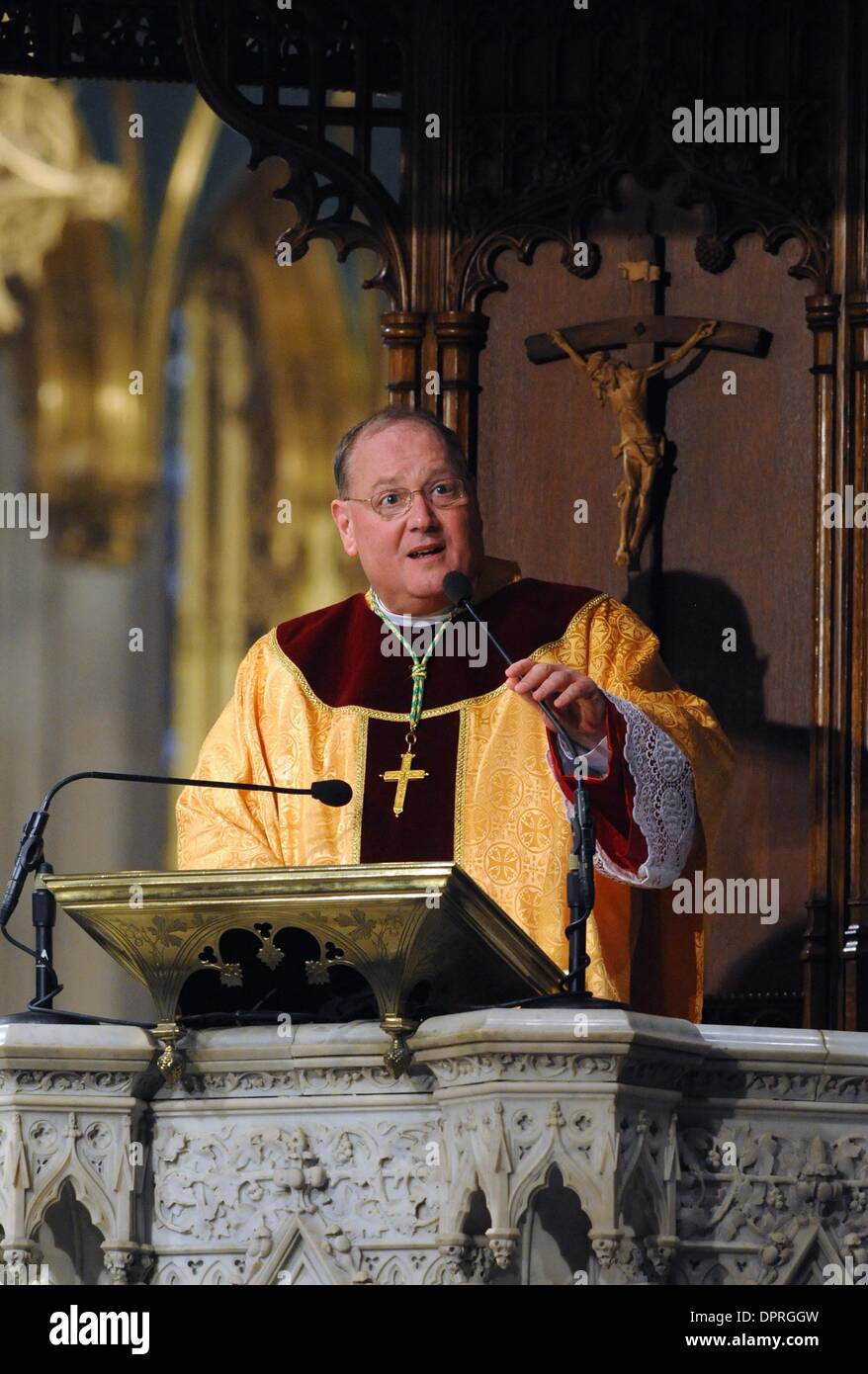 Apr 19, 2009 - Manhattan, New York, USA - Archbishop TIMOTHY DOLAN ...