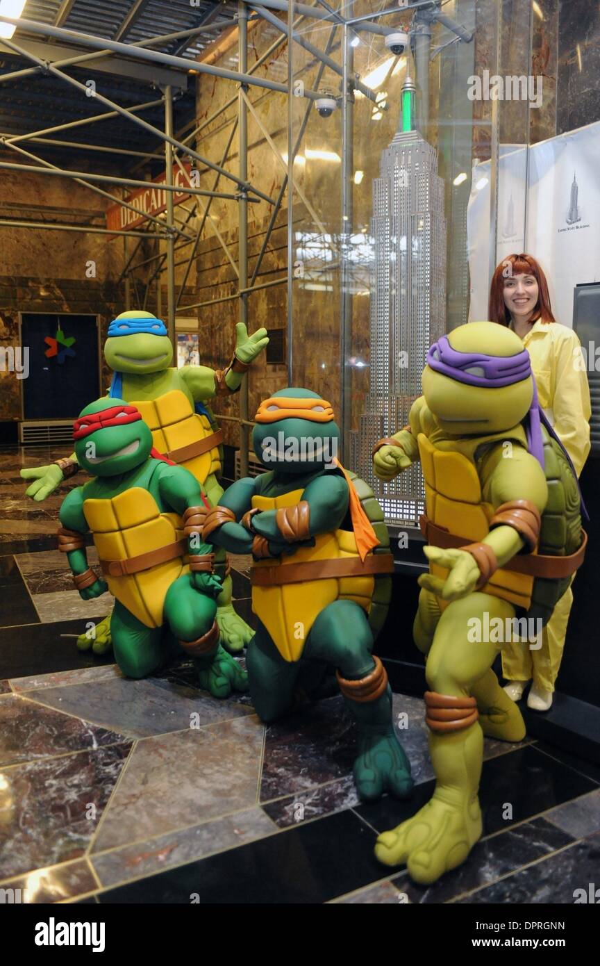 Apr 23, 2009 - Manhattan, New York, USA - The Teenage Mutant Ninja ...