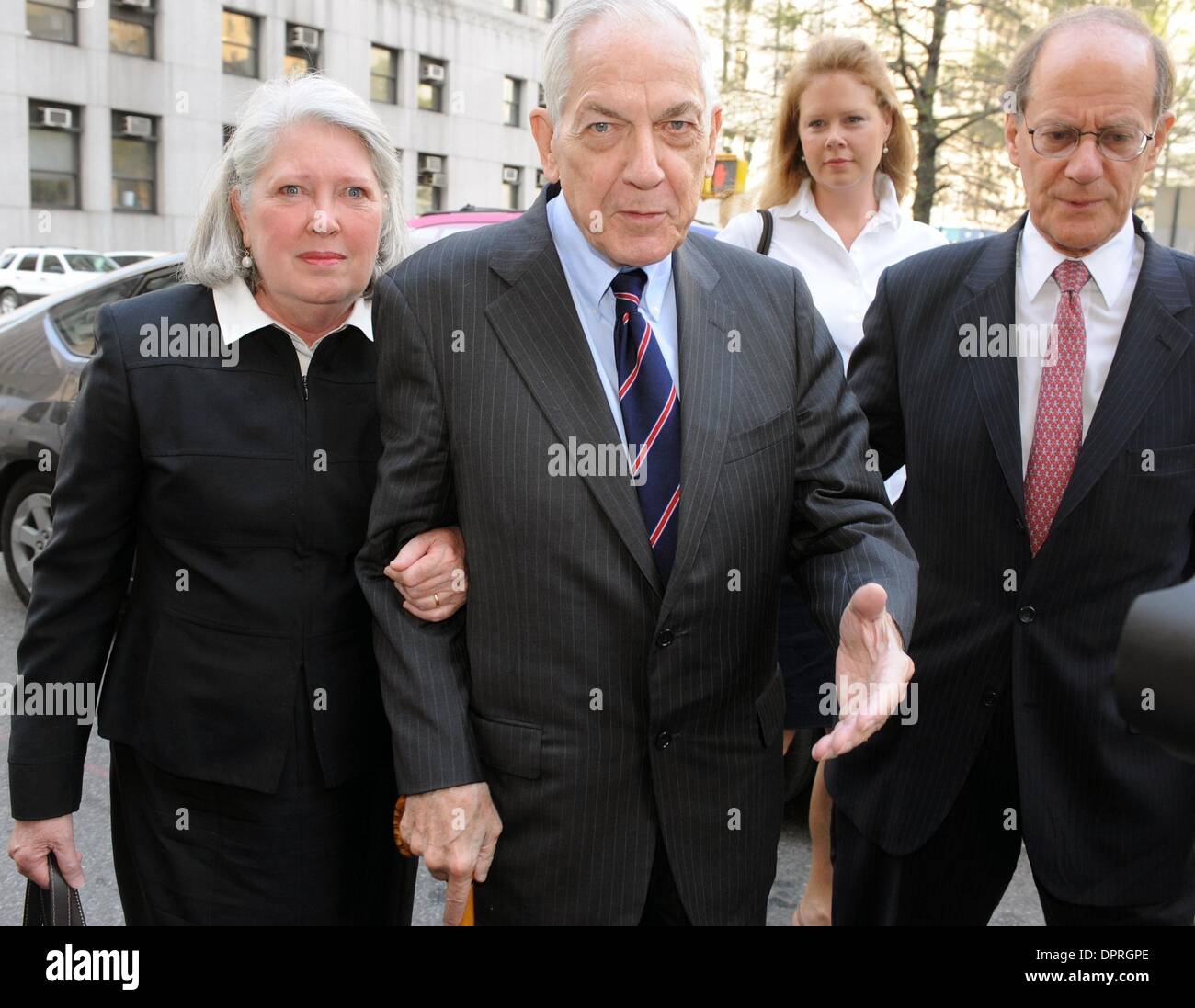 Apr 27, 2009 - Manhattan, New York, USA - ANTHONY MARSHALL with his ...