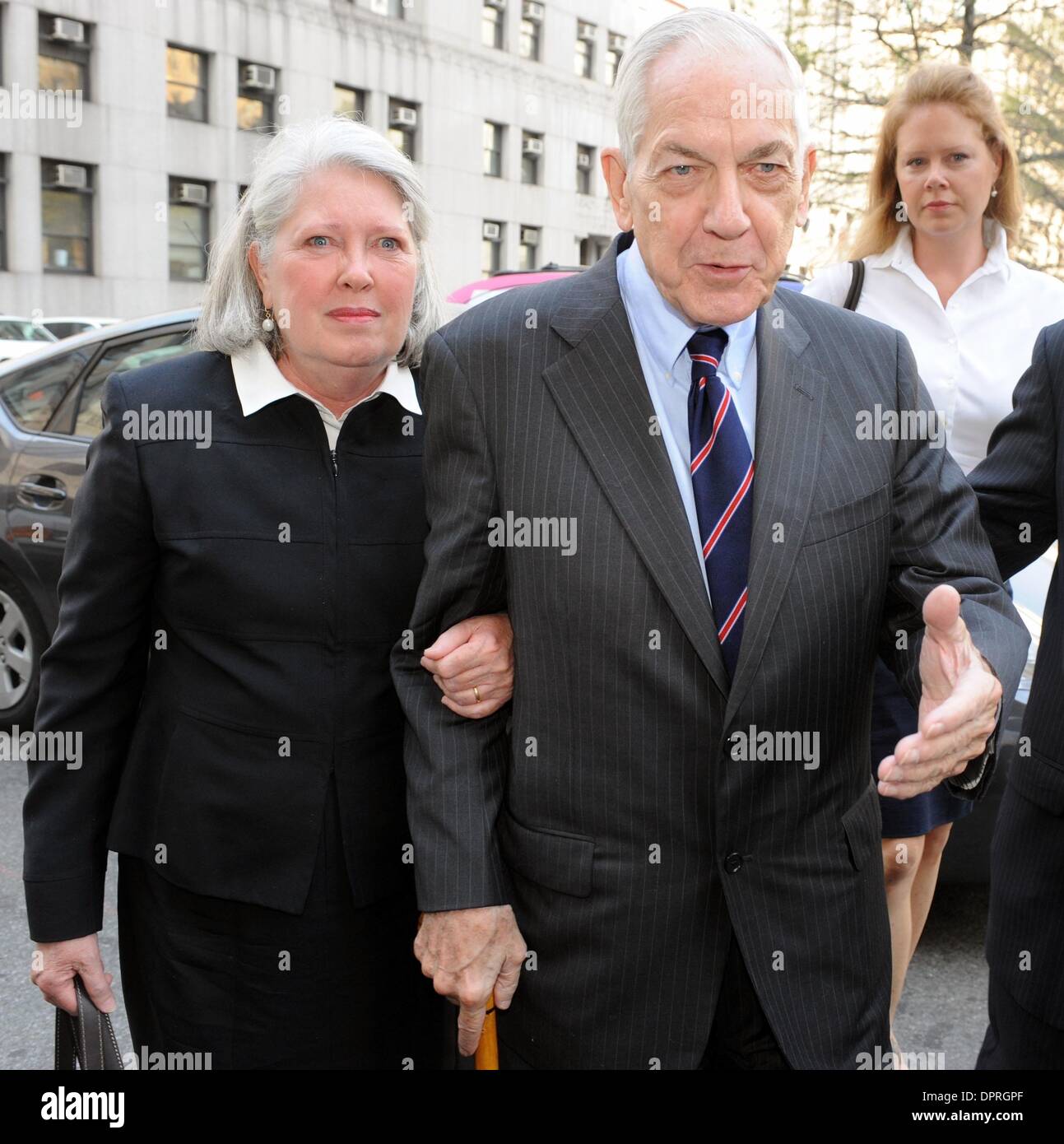 Apr 27, 2009 - Manhattan, New York, USA - ANTHONY MARSHALL with his ...