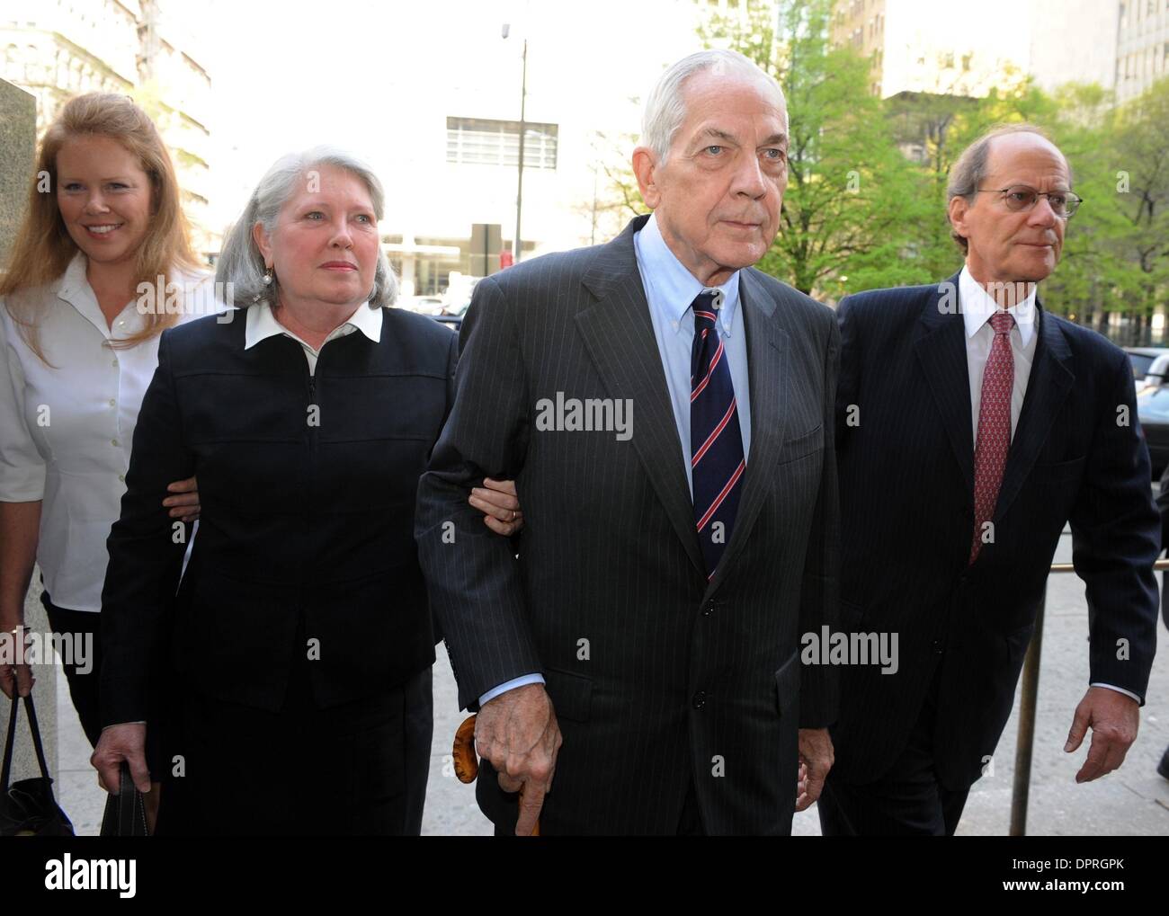 Apr 27, 2009 - Manhattan, New York, USA - ANTHONY MARSHALL with his ...