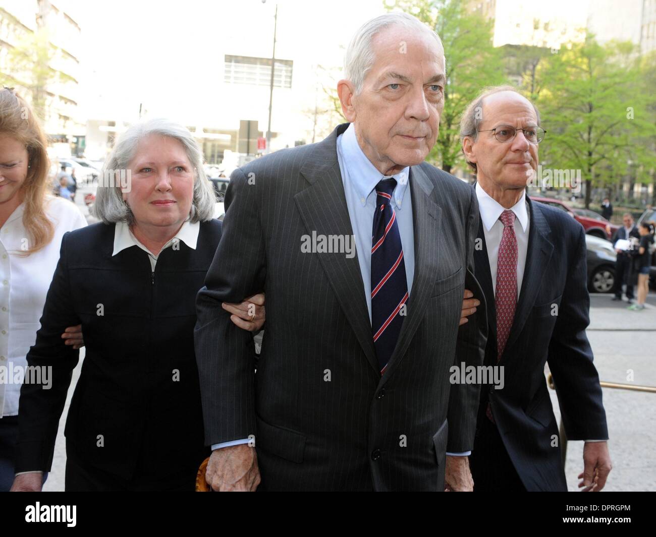 Apr 27, 2009 - Manhattan, New York, USA - ANTHONY MARSHALL with his ...