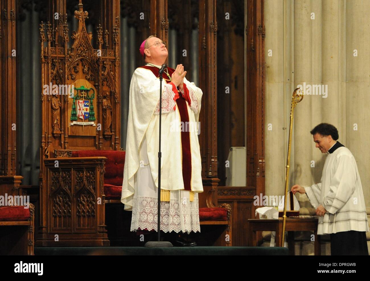 May 03, 2009 - Manhattan, New York, USA - Archbishop TIMOTHY DOLAN ...