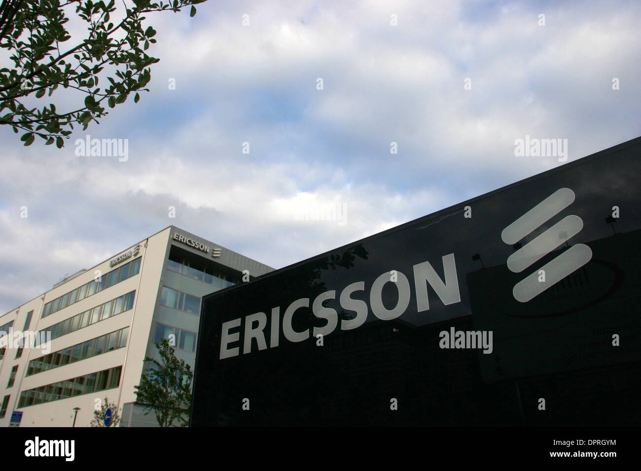 May 01, 2009 - Stockholm, Sweden - Wireless equipment maker LM Ericsson ...