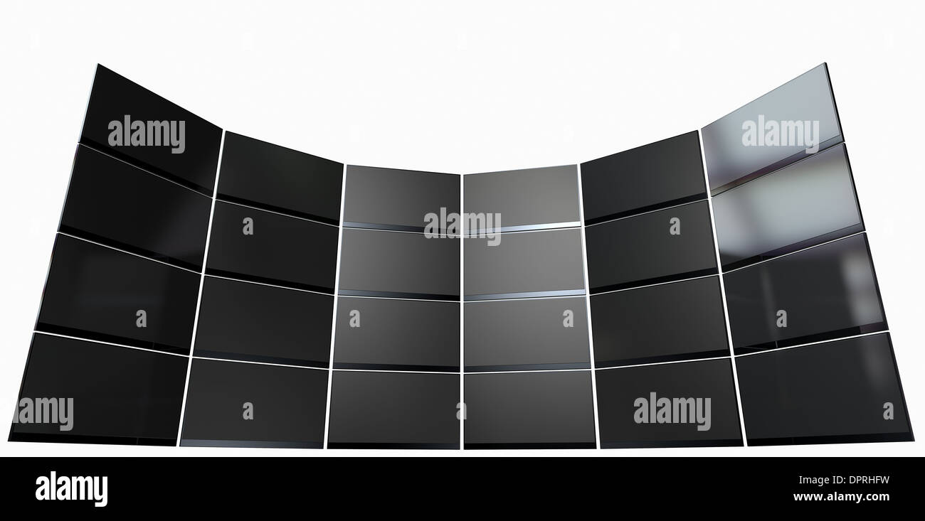 Wall mounted screens hi-res stock photography and images - Alamy